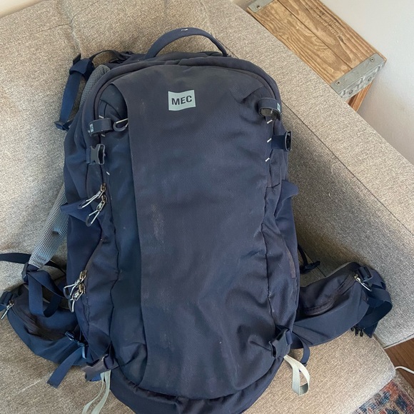 MEC | Bags | Mec Dark Blue Flair Backpack 45l | Poshmark